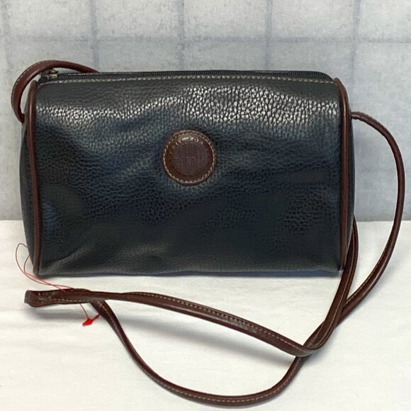 Esprit | Bags | Esprit Vintage 9s Small Over Shoulder Bag Crossbody Pouch Black Brown Nwot ...
